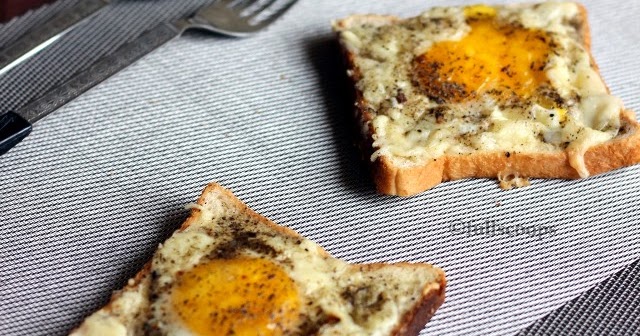 Baked Egg Toast ~ Full Scoops - A food blog with easy,simple & tasty ...
