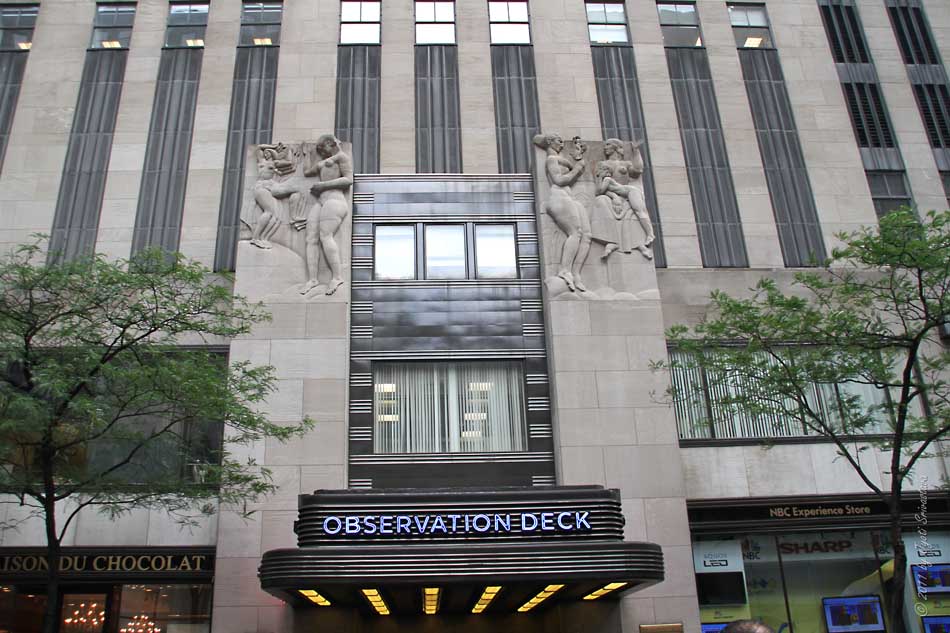 Public Art in Chicago: New York City: Rockefeller Center [sculptures ...