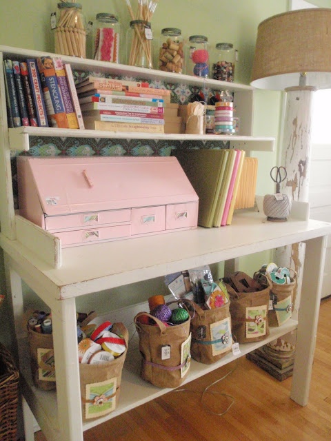 Beachorado: Pretty Darn Happy With Myself! And Organizing My Craft Space