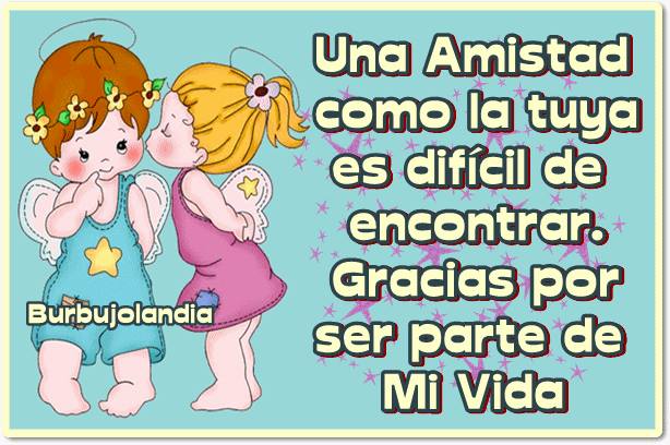 Postales de bellos mensajes de amistad - IMÁGENES CON FRASES © LINDAS