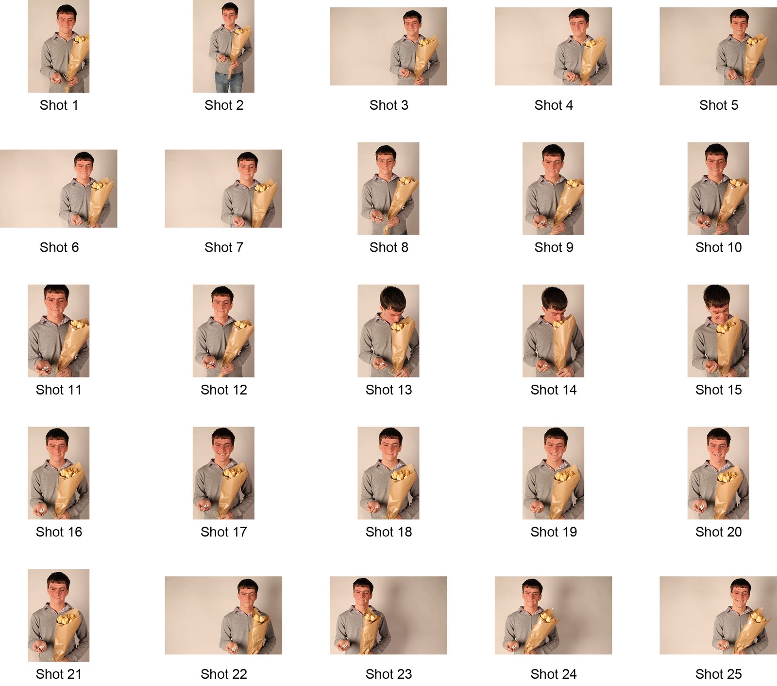 College Blog: Contact Sheets And Lighting Diagrams For Each Shoot