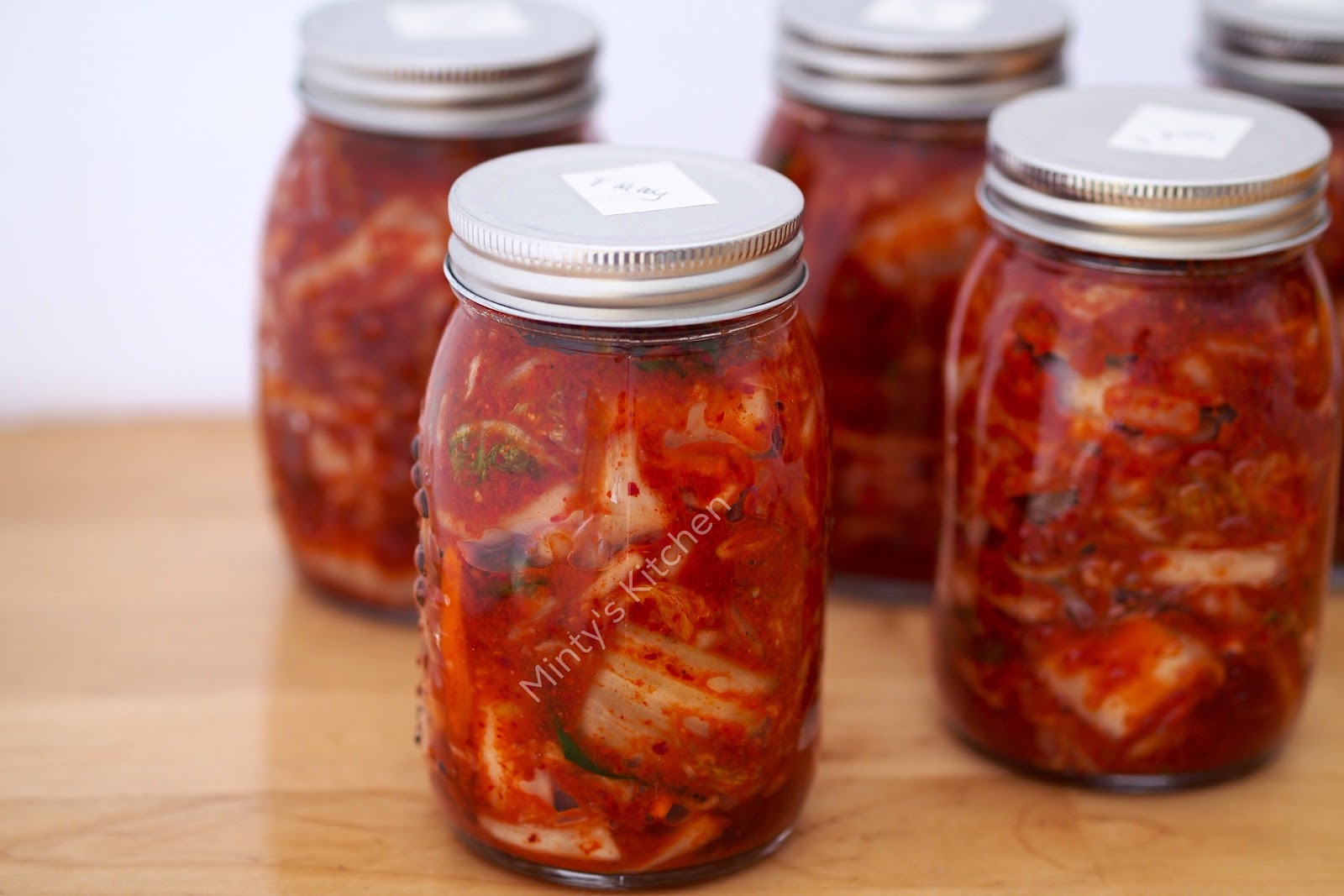 Minty's Kitchen: Mak ("Easy") Kimchi