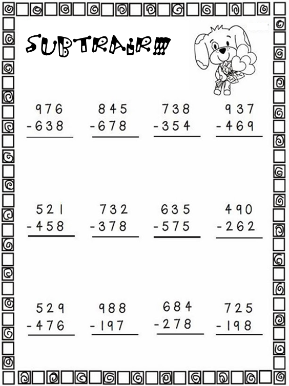 Mundo da Professora Flávia: Subtrair