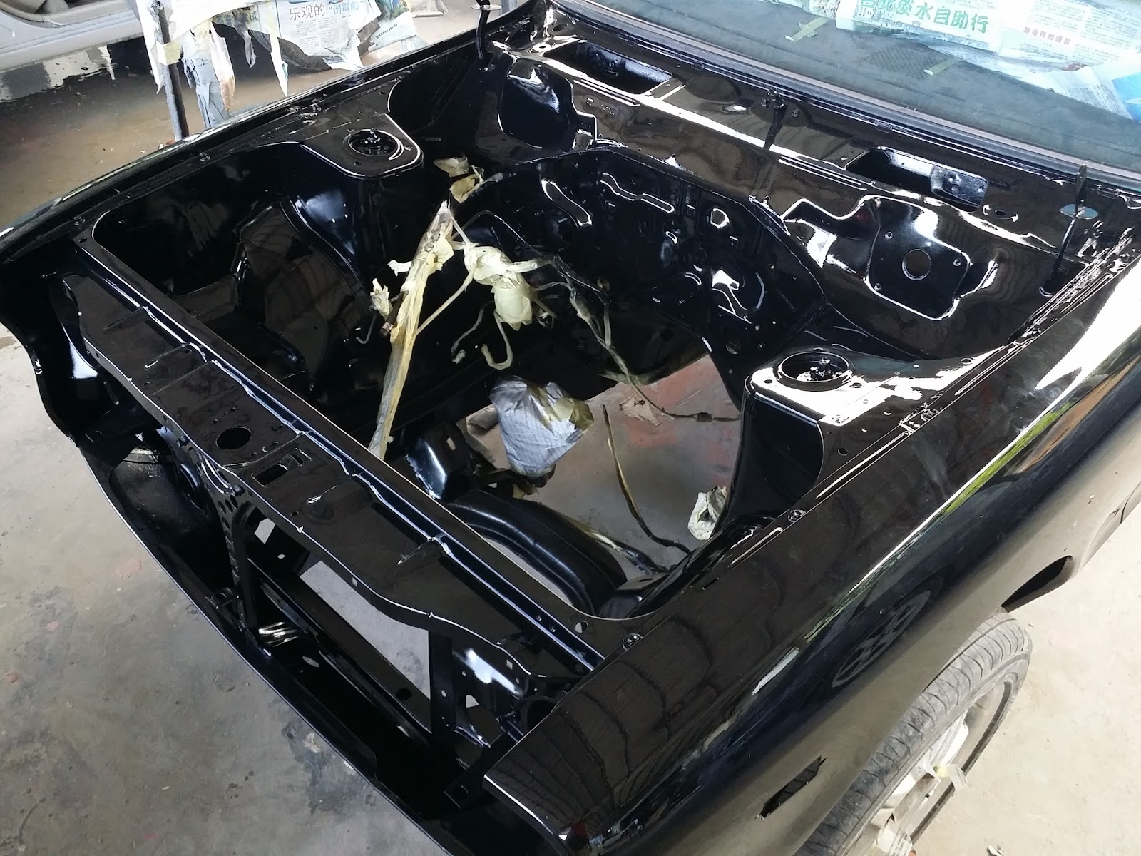 A Datsun Turbo Violet from 1974: Restoring the Datsun 120Y B210 Body ...