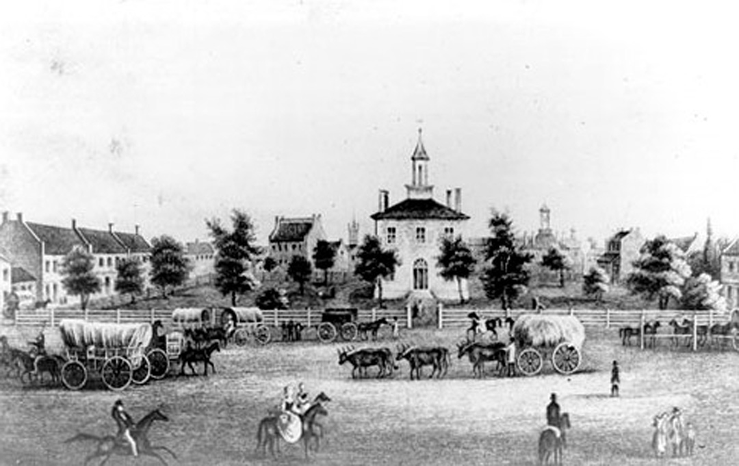 Civil War Quilts: Westering Women Block 1: Independence Square