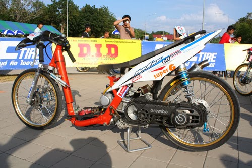Gambar Motor Yamaha Mio Modif Drag Race | R-way Collection