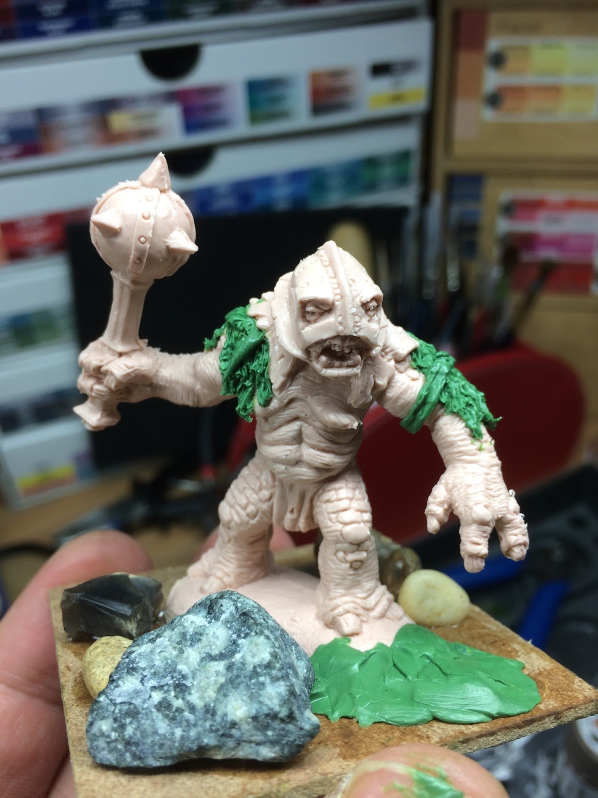 iron mitten: LOTR Snow Troll