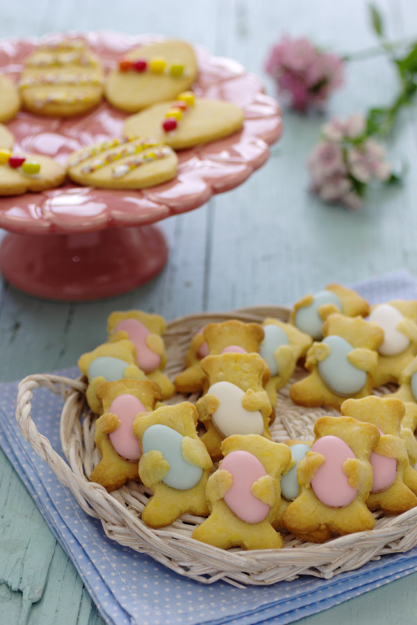 Cinco Quartos de Laranja: Ursinhos com amêndoas de Páscoa