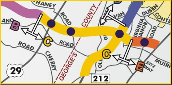 Firefighter/Medics Familiarize Themselves with MD Route 200