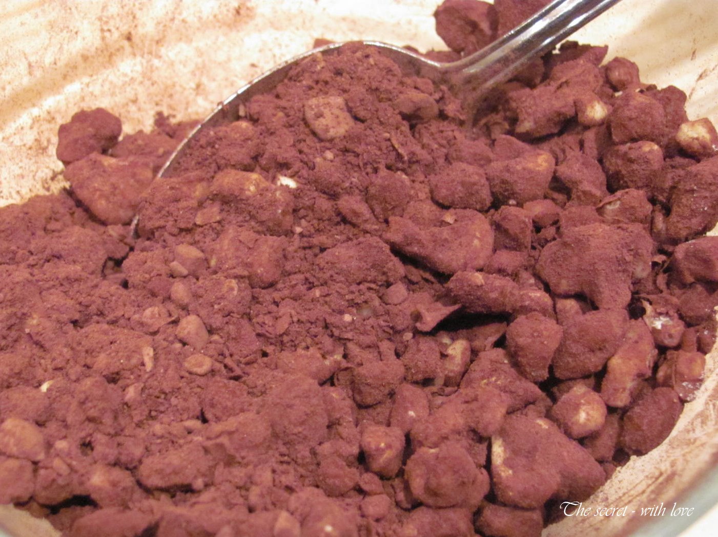 The secret - with love : Трицветен кекс