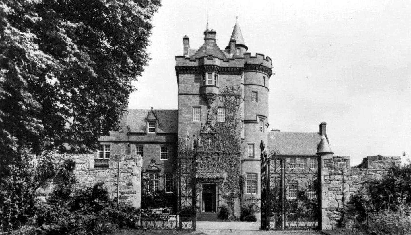 Tour Scotland: Old Photograph Beaufort Castle Beauly Scotland
