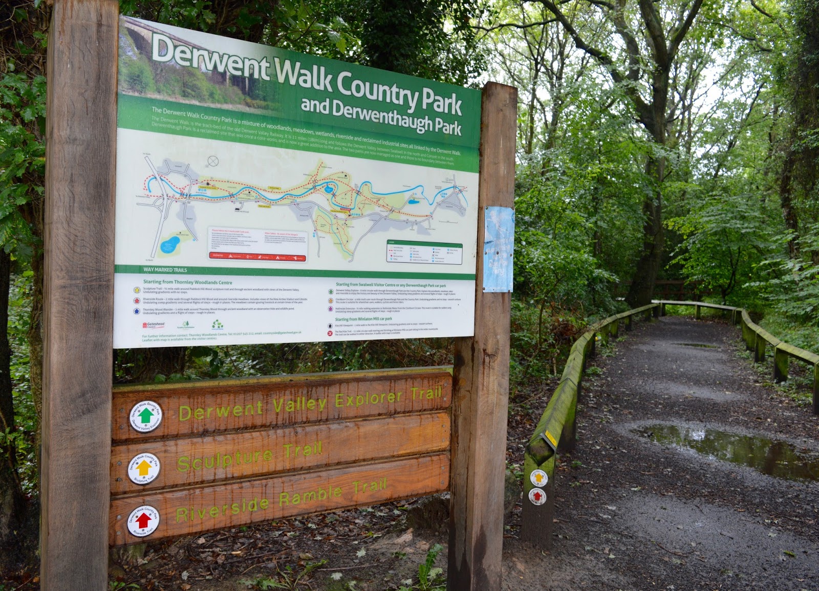 Gateshead's Great Outdoors | Derwent Walk Country Park FREE Sculpture ...