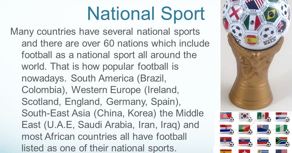 Narakputra: World's 16 countries and their national sports.
