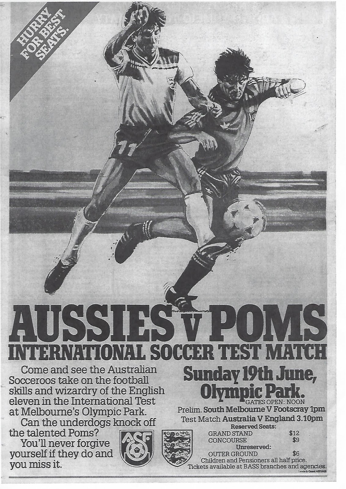 Soccer Nostalgia: Teams on Tour-Part 10 (England’s Australian Tour of 1983)