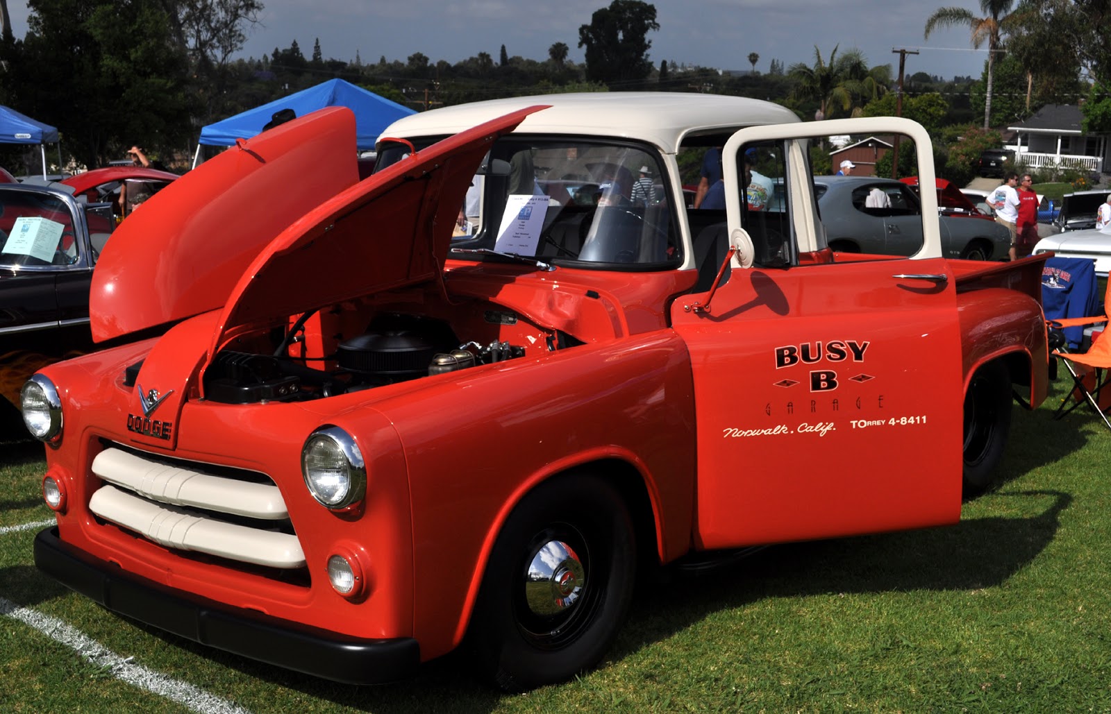 Just A Car Guy: one cool work truck, been used since 1962 as a shop truck