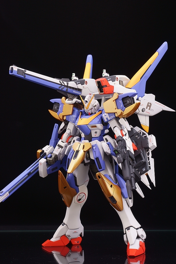 Custom Build: HGUC 1/144 V2 Assault Buster Gundam "Detailed"