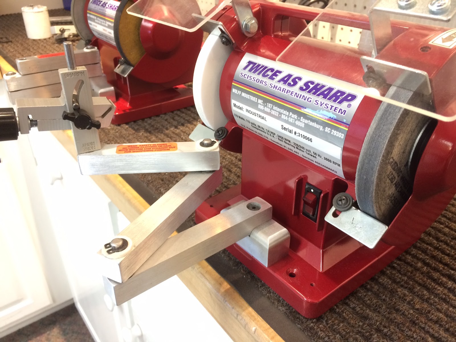 Jim Sharp: Have You Seen the New Wolff Scissors Sharpener?