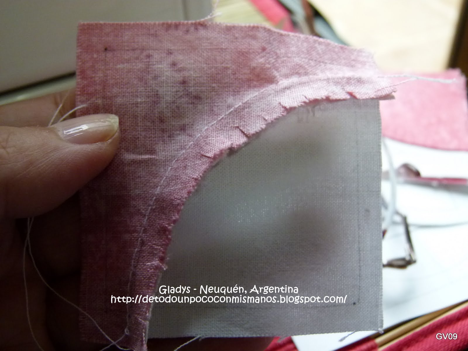 De todo un poco con mis manos: N° 509: Tutorial Costuras Curvas