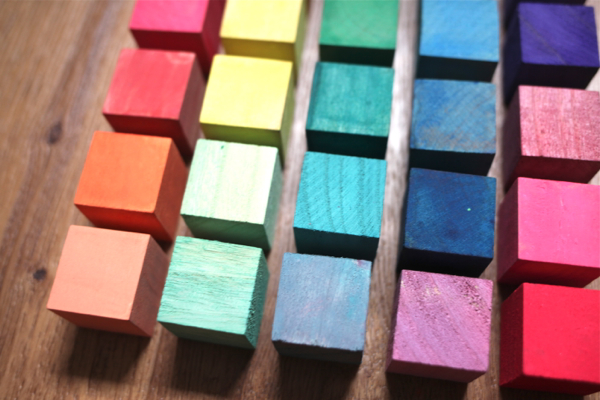 Mum in the making: Make: Rainbow blocks for less than $10