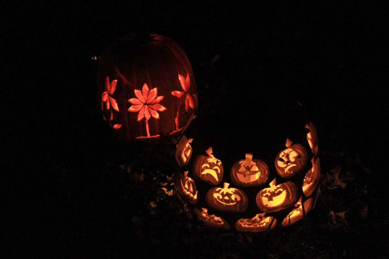 Simpson Eco Farms: Pumpkin Inferno! (^,,,^) Upper Canada Village (^,,,^)