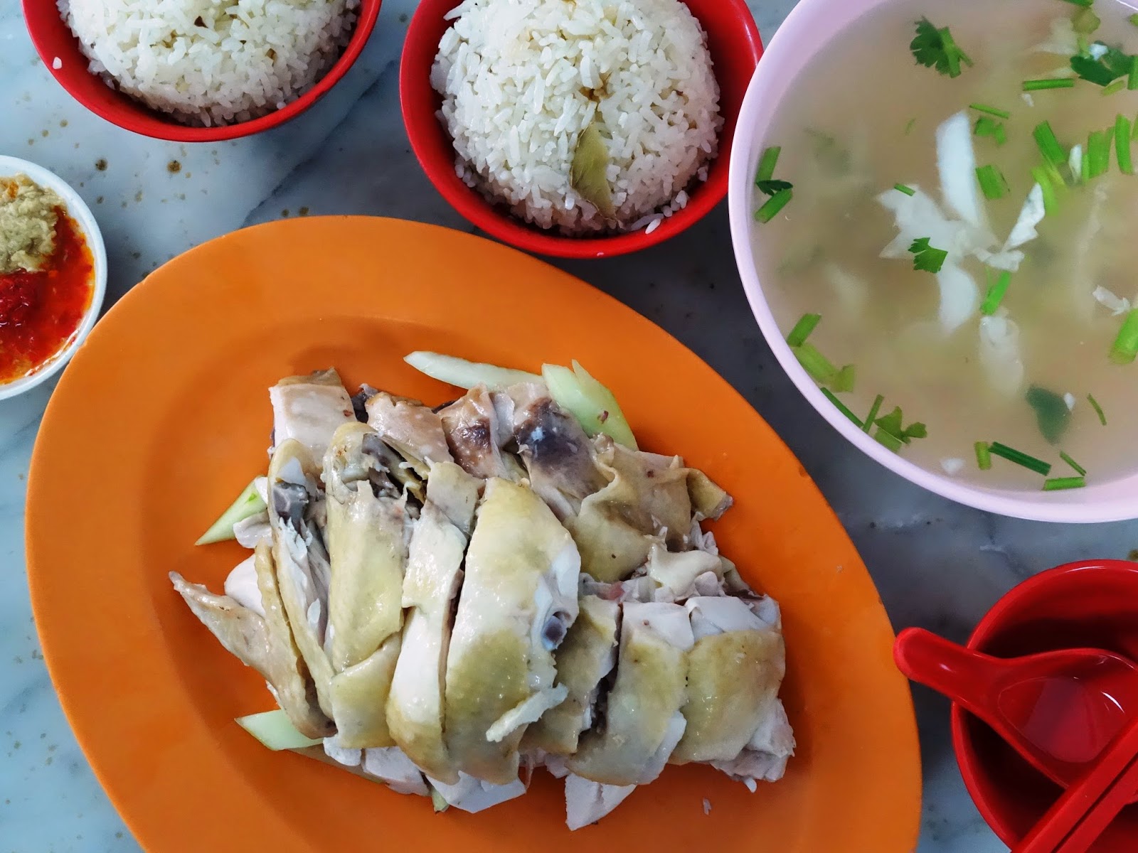 PinkyPiggu: Yet Con Hainanese Chicken Rice 逸群鸡饭 @ Purvis Street ~ One ...