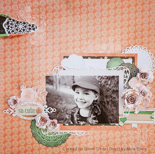 DownUnder Direct Inspirations: So Cute Layout