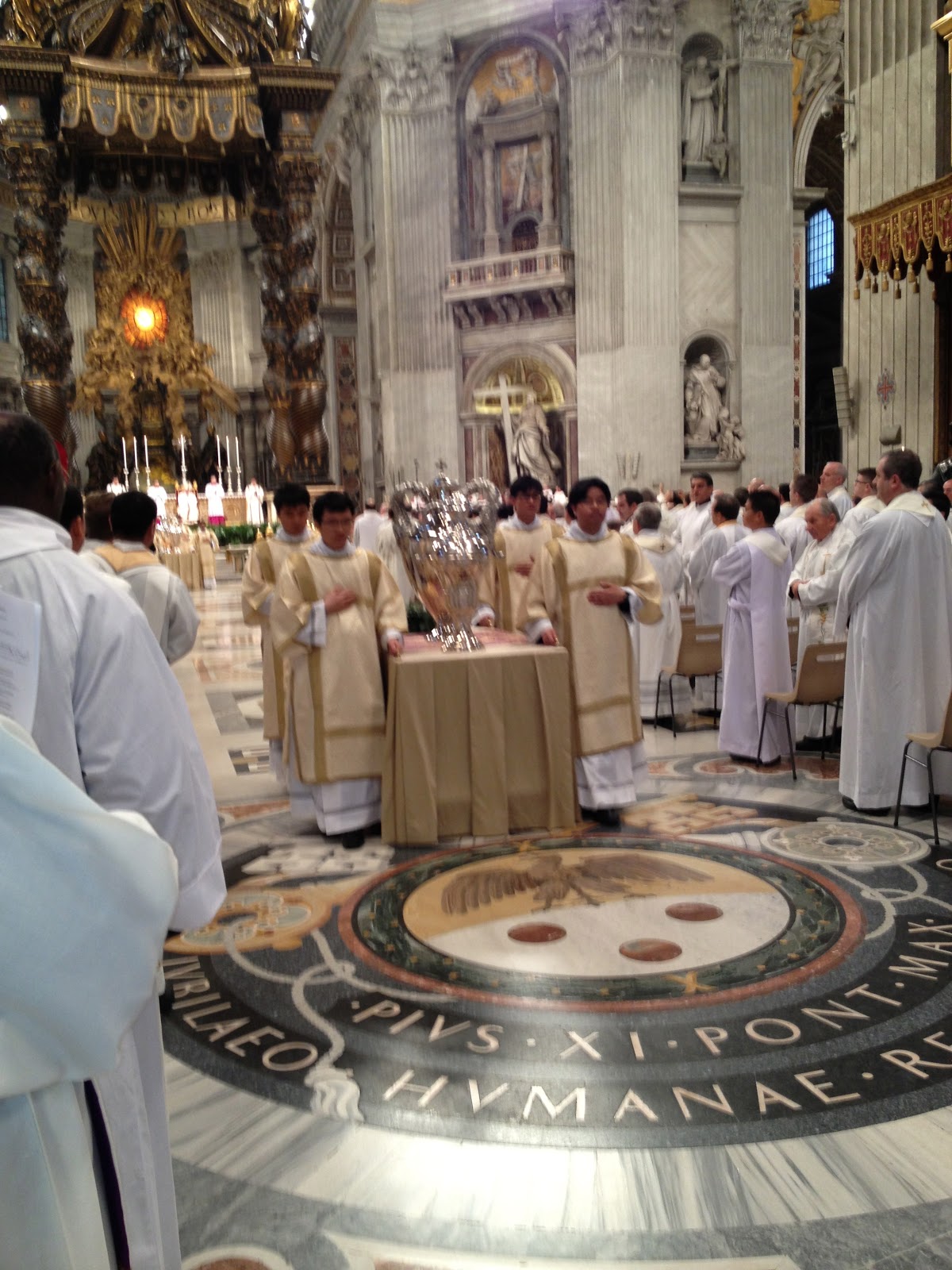My Around the World Adventure: Chrism Mass with the Pope (The Vatican)