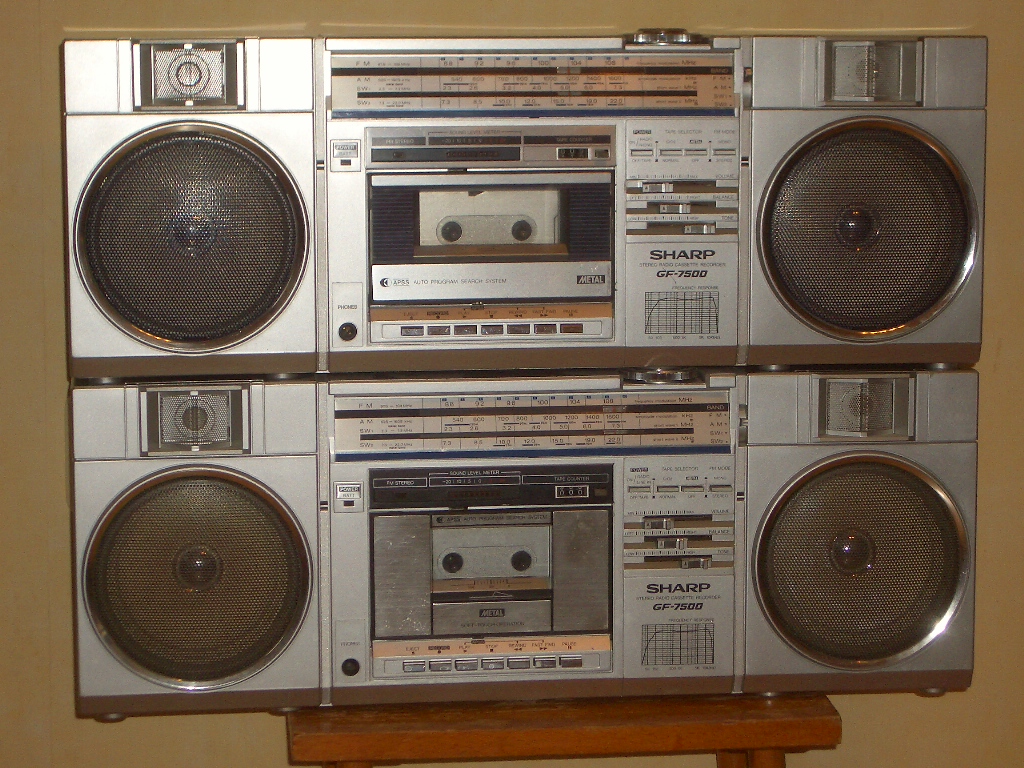 МАГНИТОЛиЯ - бумбоксы, магнитофоны и магнитолы!: Sharp GF-7500. На ...