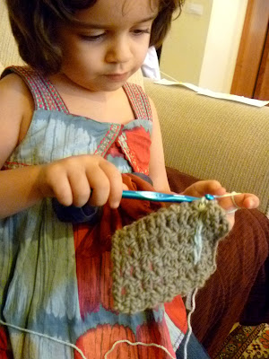 Stitch Story: A New Approach to Teaching a Child to Crochet