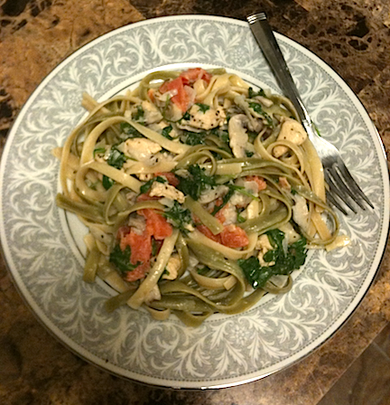 HB Cooks: Isabella's Hay and Straw Pasta