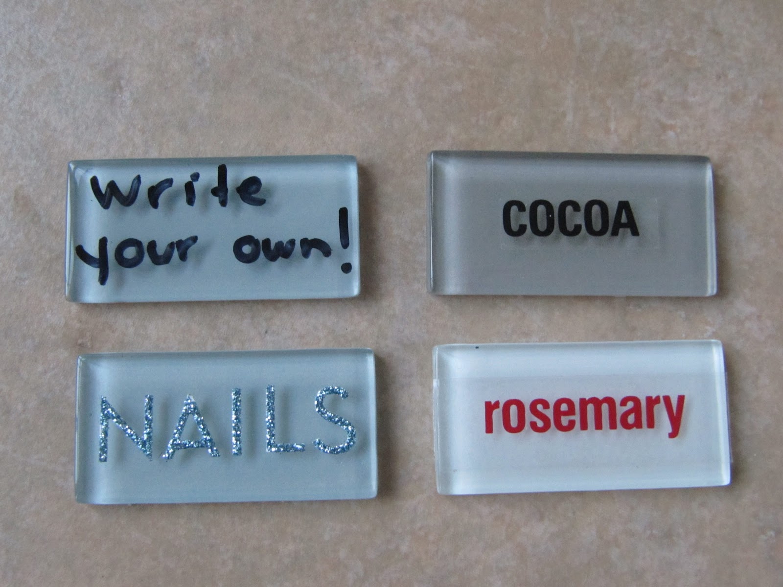 Sew Many Ways...: Tool Time Tuesday...Tile For Labels