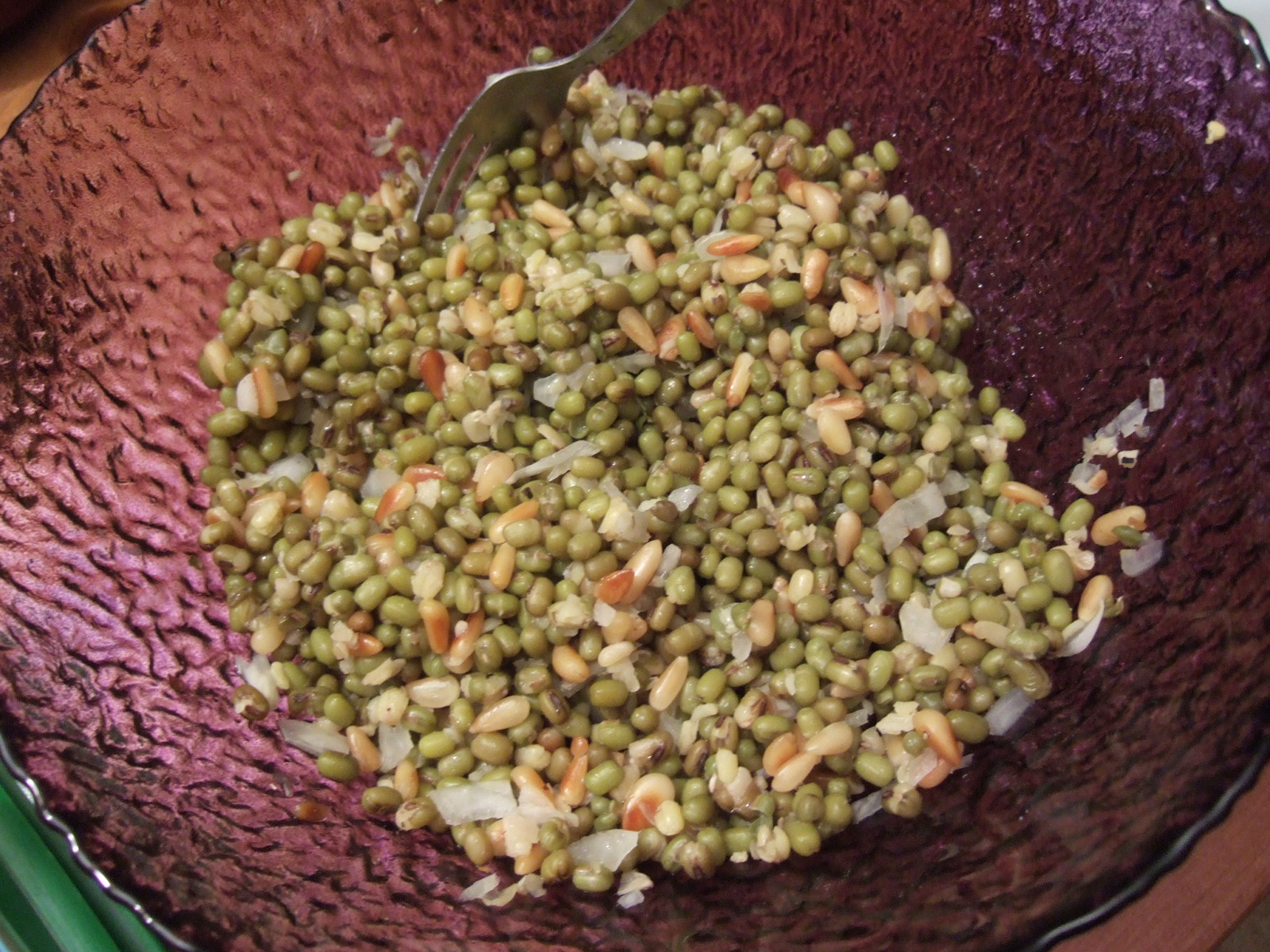 Plus Saine La Vie: Salade de soja vert