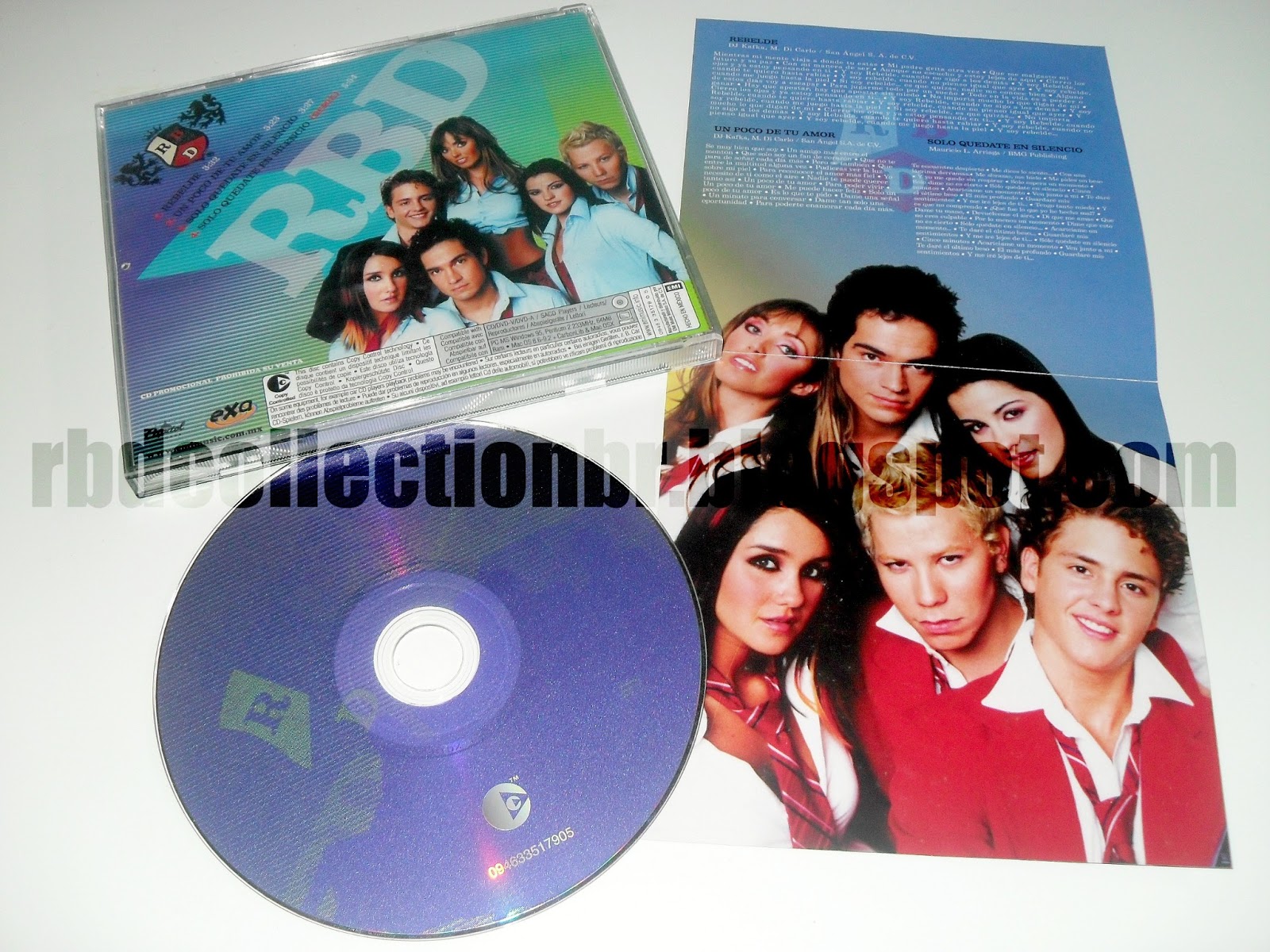 RBD Collection Brasil: CD Promocional Rebelde Radio EXA FM (MX)
