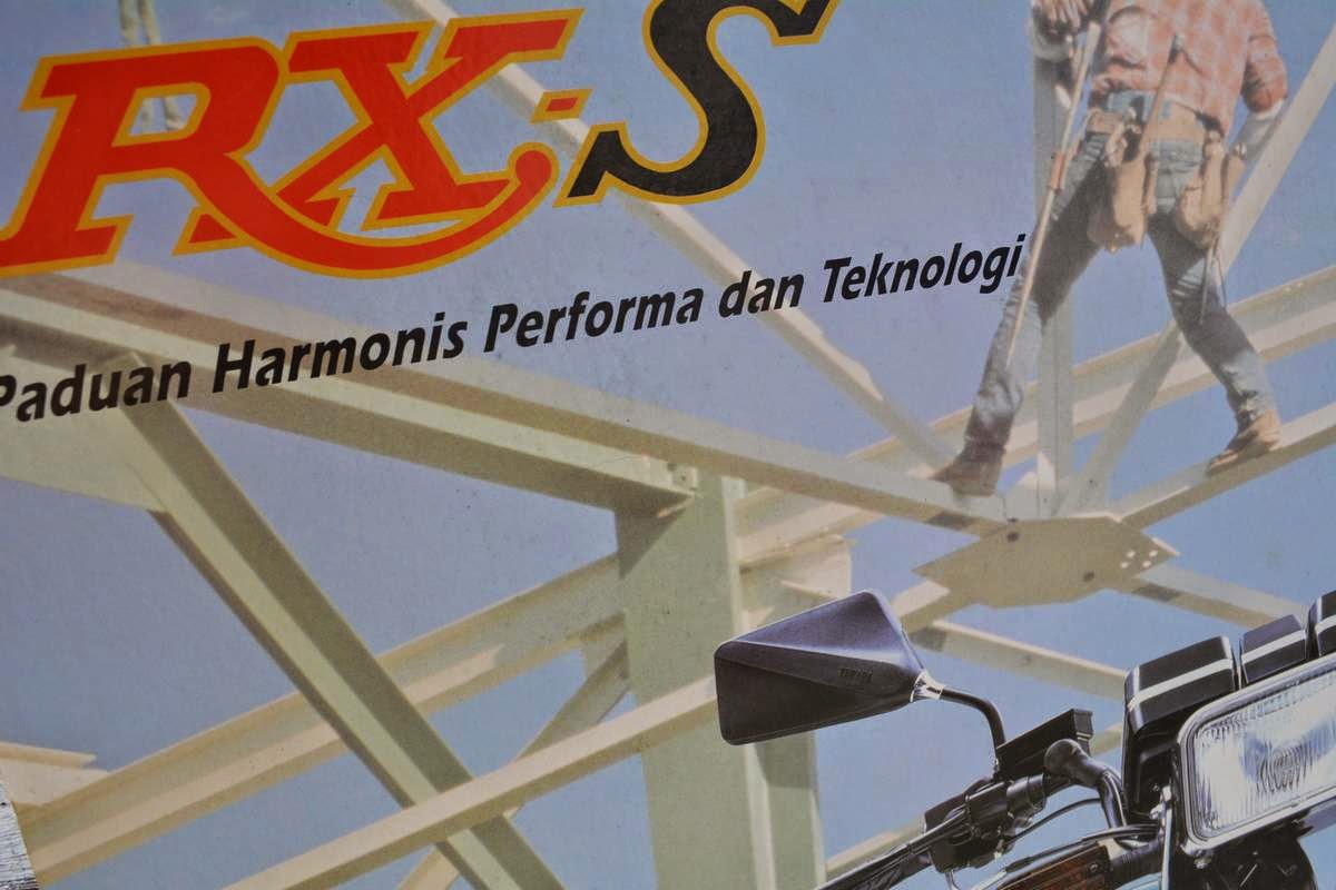 Antik Curio Reklame Lama Vintage & Retro Djojosoepoko: Poster Yamaha RXS