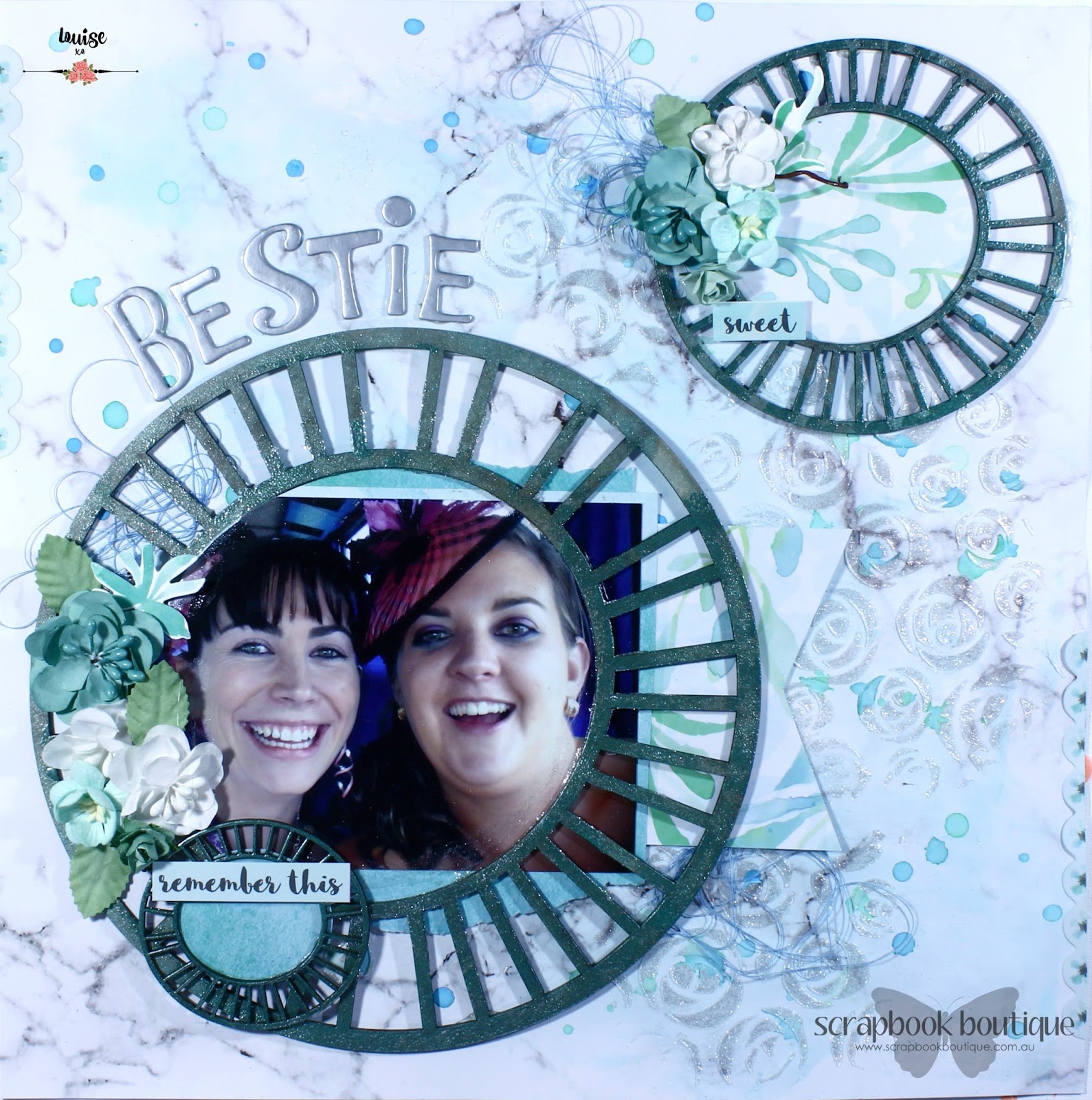 Louise Turner: --- Scrapbook Boutique DT --- July Challenge reveal ...