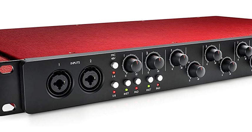 London South Bank University Acoustics Group : New Focusrite Sound Card ...