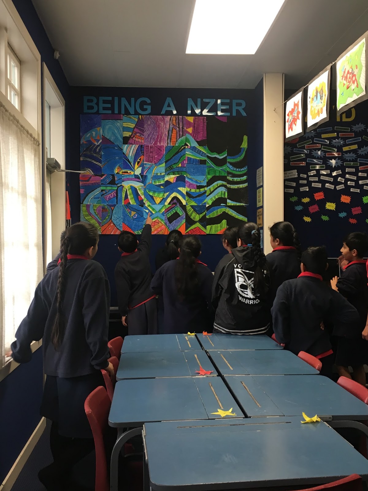 Room 22's Blog: Jigsaw Art - Warren Pohatu