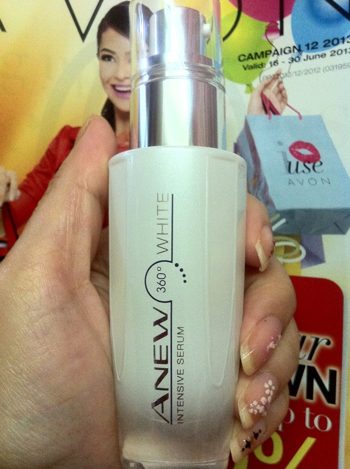 EVERGREEN LOVE: AVON ANEW 360° White Intensive Serum Review
