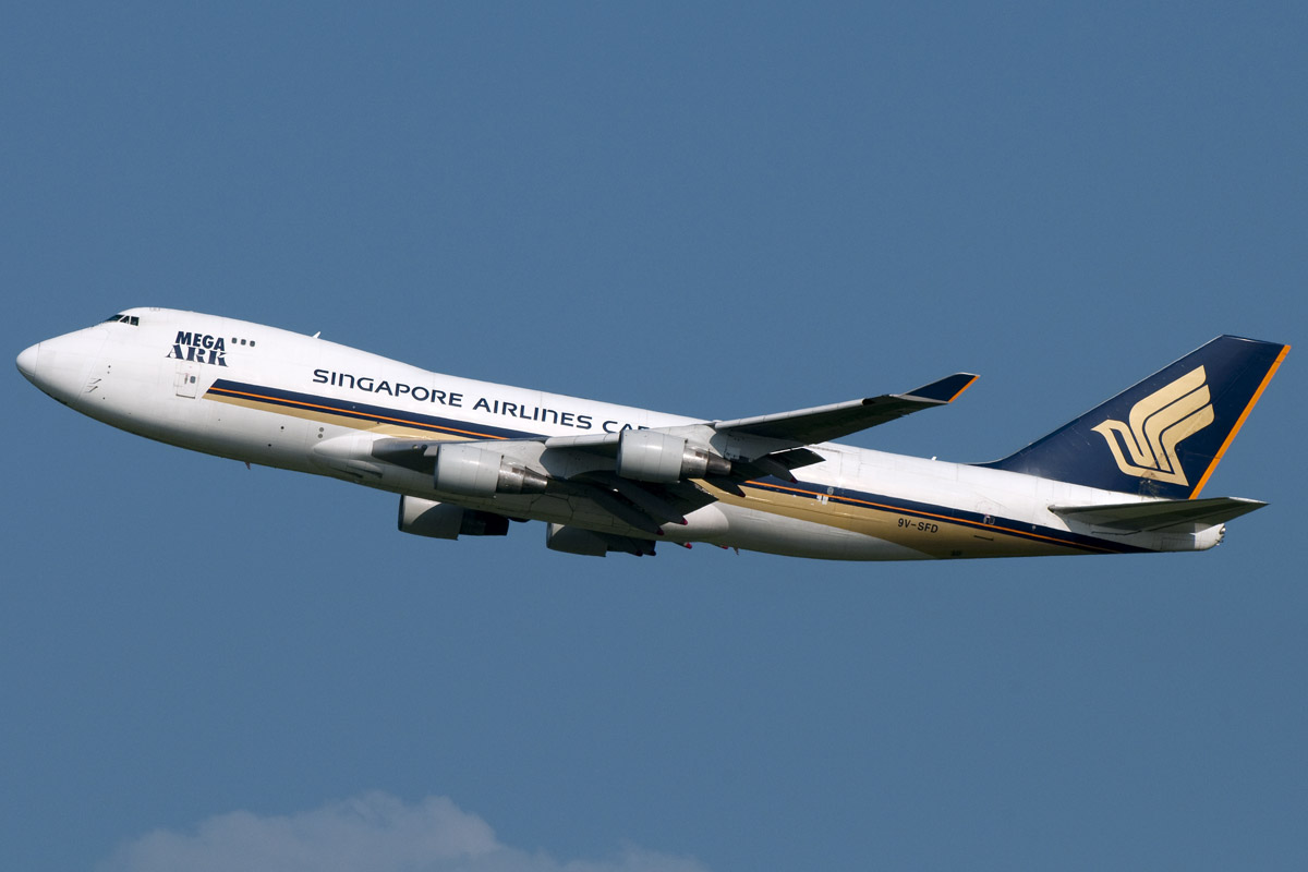 Spotter-Reports: Singapore Airlines Cargo B744F 9V-SFD - Singapore ...