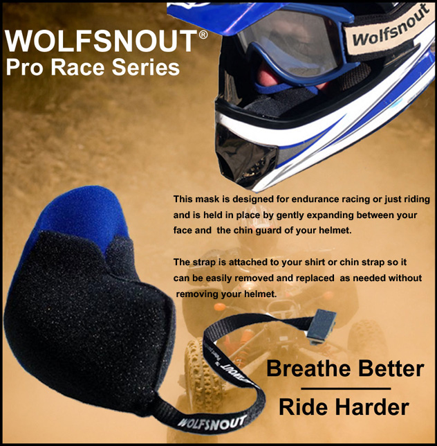 Wolfsnout Performance ATV / UTV dust mask!
