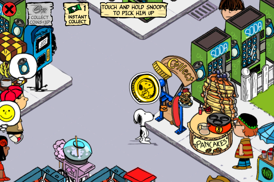 Snoopy's Street Fair Tips: Snoopy's Cash Dash
