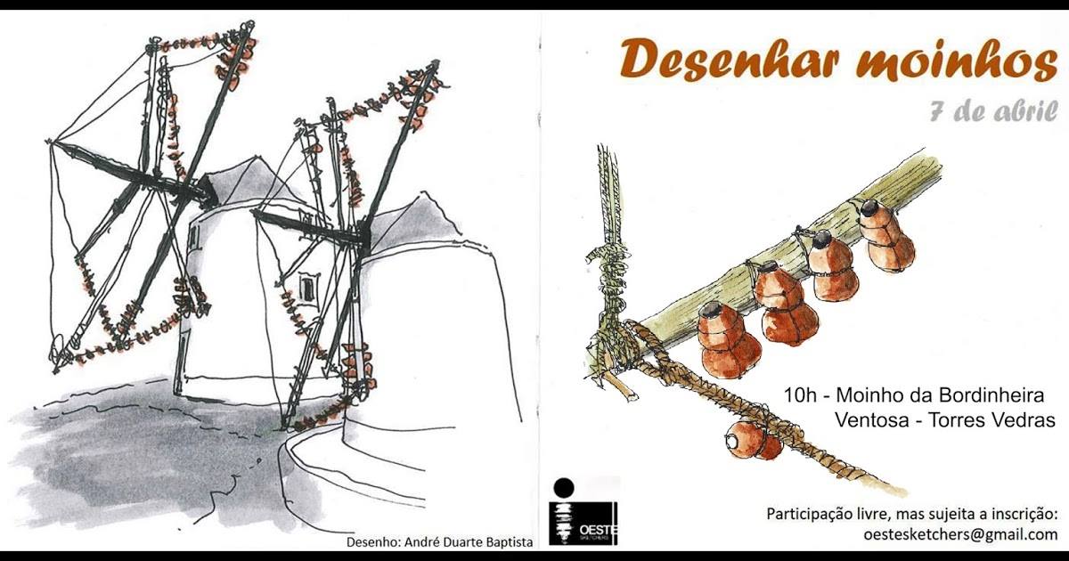 lugar e forma: Vamos desenhar moinhos