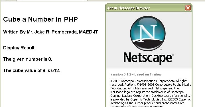 Free Programming Source Codes and Computer Programming Tutorials: Cube Number in PHP