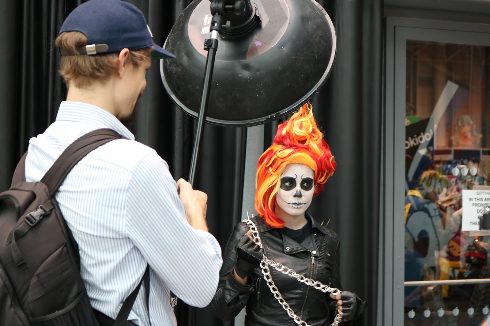 Ghost Rider Cosplay At New York Comic Con 2015. - Nubia's Nonsense