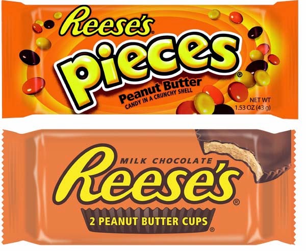 Brilhos da Moda: Chocolates Reese`s