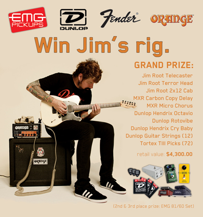 Jim Root: Win the ultimate rig!
