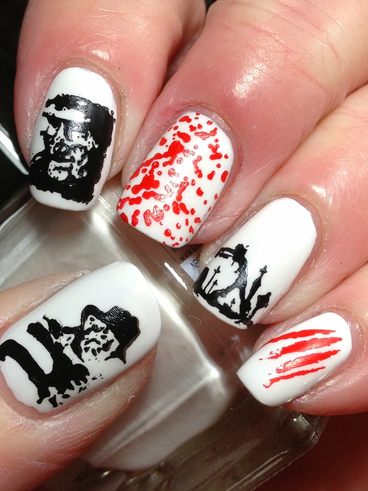 Canadian Nail Fanatic: Freddy Krueger (and Vote Over at Harlow & Co!)