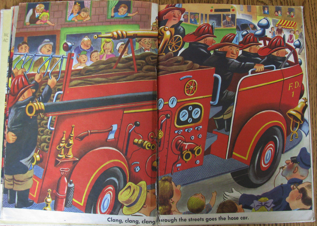 The Art of Children's Picture Books: The Great Big Fire Engine Book ...