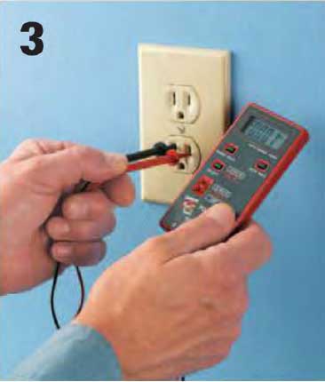 3 pasos para probar un contacto con un multímetro digital ...