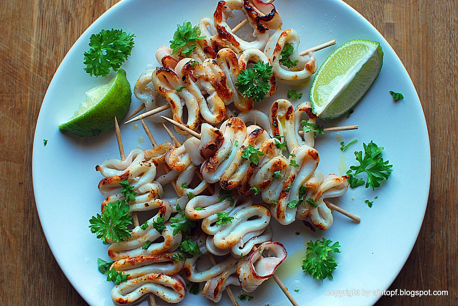 eintopf: kalmary z grilla